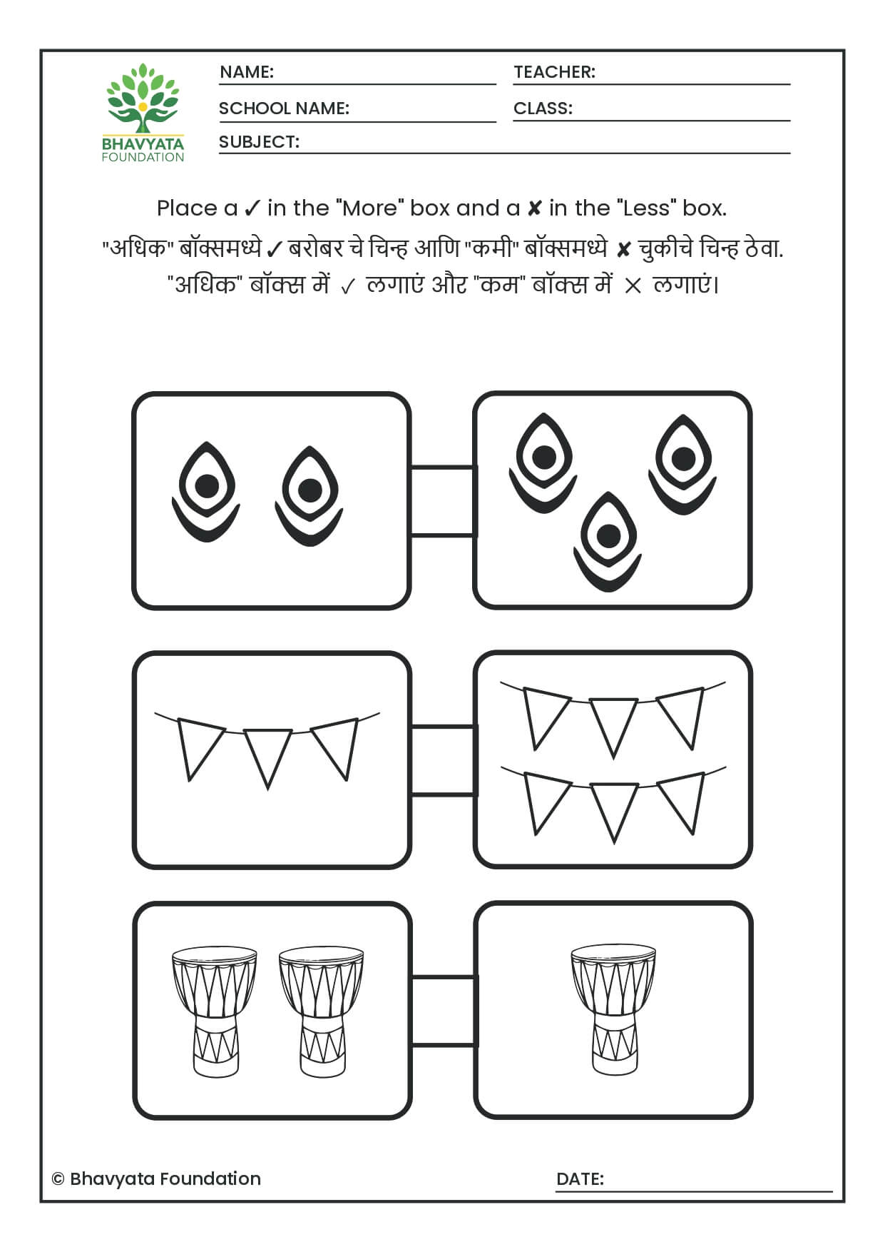 A1M5W1D4-Culture & Character–Navratri Activity Worksheet – Bhavyata ...